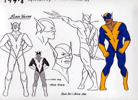 Write up on Black Vulcan(Alex Toth)| African American inside Super ...